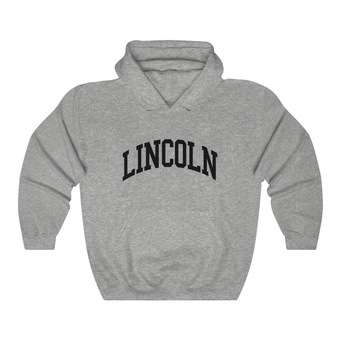 Lincoln Nebraska Sweatshirt Unisex Lincoln Collegiate Style - Etsy UK