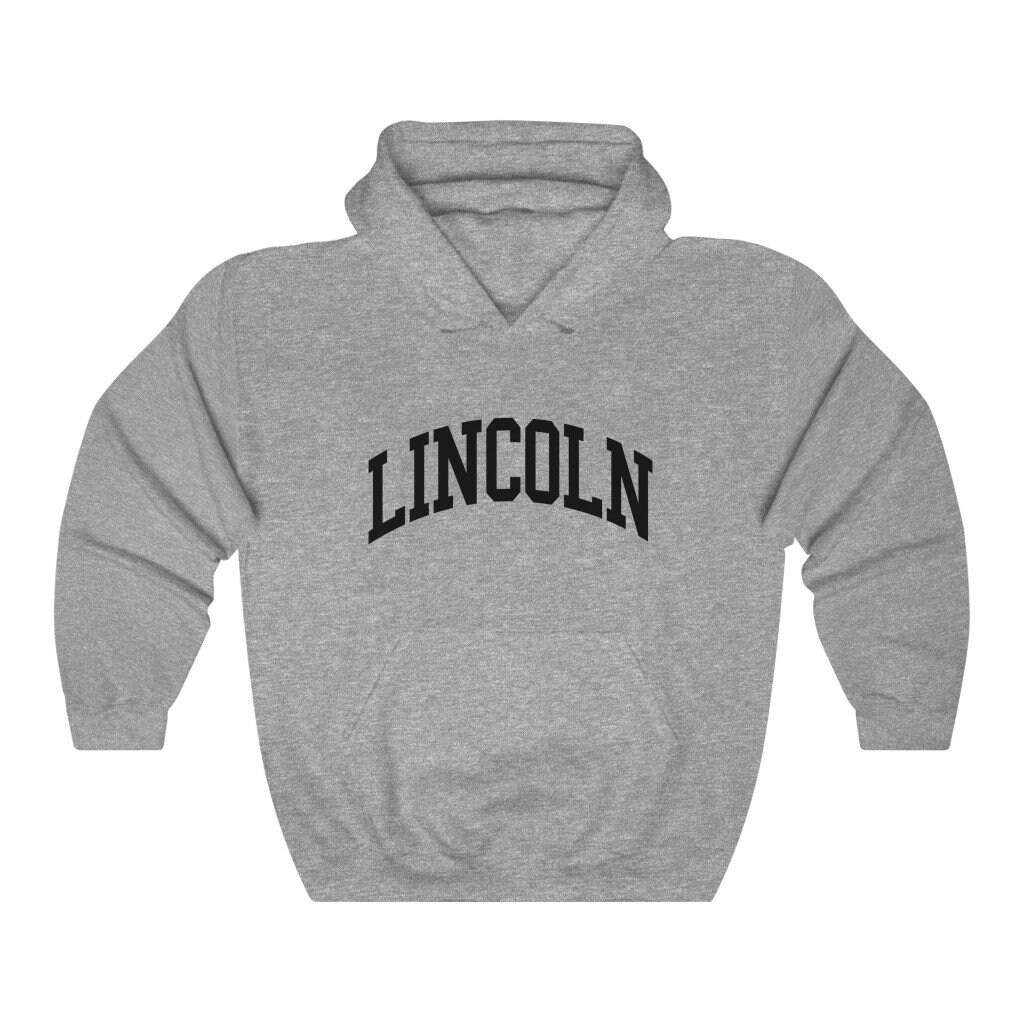 Lincoln Nebraska Sweatshirt Unisex Lincoln Collegiate Style - Etsy UK