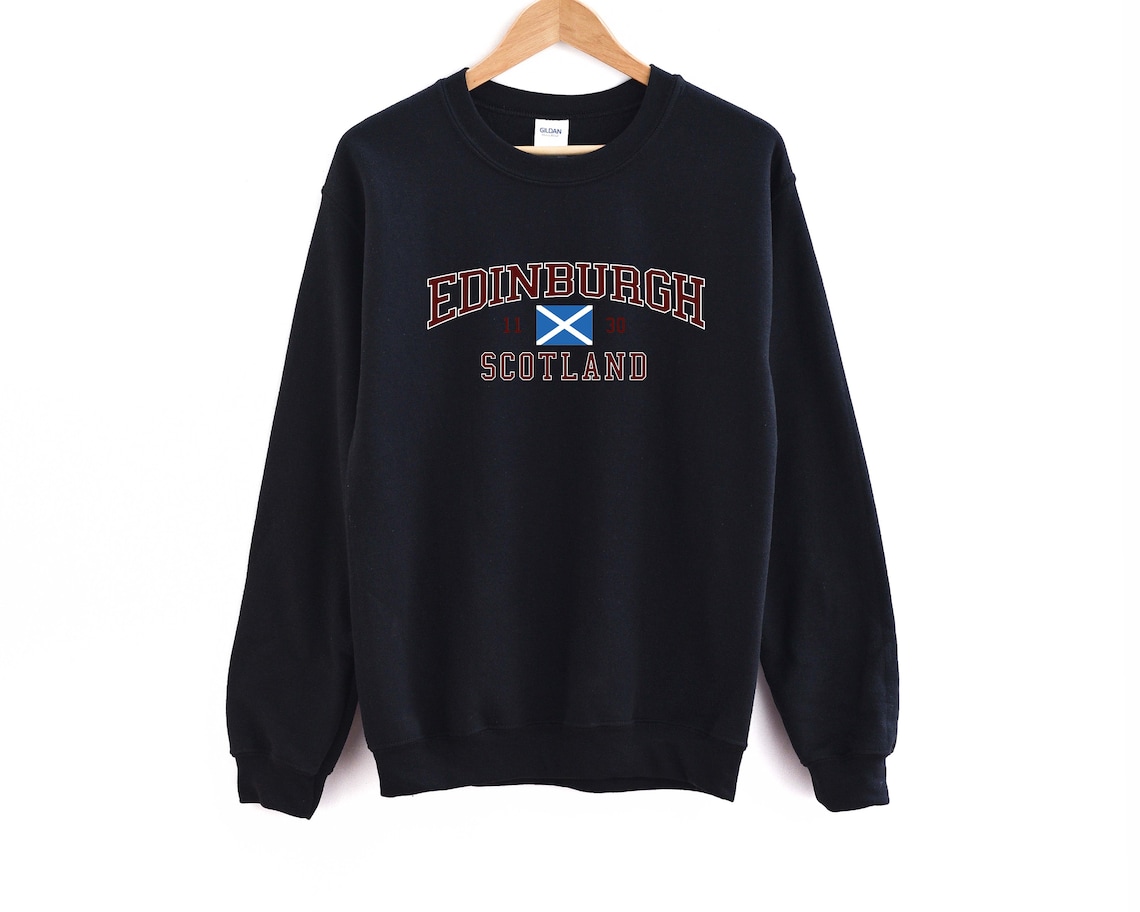 Edinburgh Scotland Sweatshirt Unisex Edinburgh Crewneck - Etsy