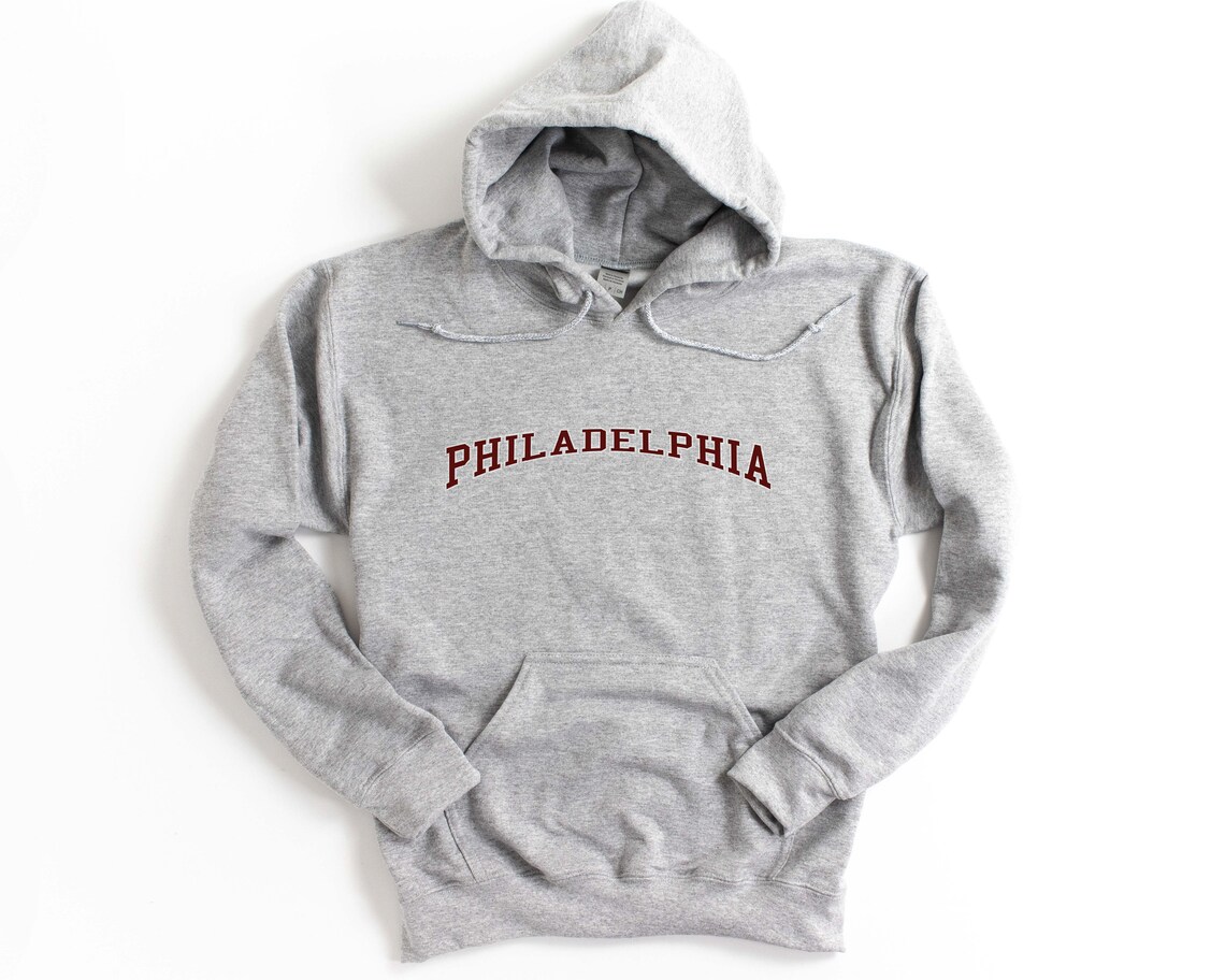 Philadelphia Pennsylvania Hooded Sweatshirt Unisex - Etsy UK