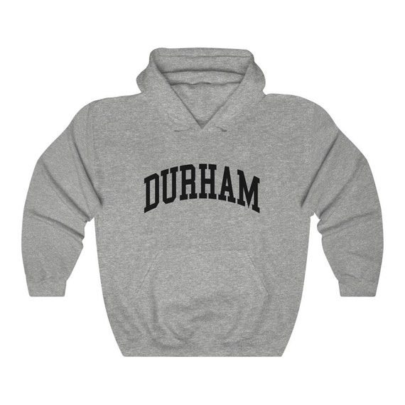Durham North Carolina Collegiate Style Hoodie Durham Unisex | Etsy