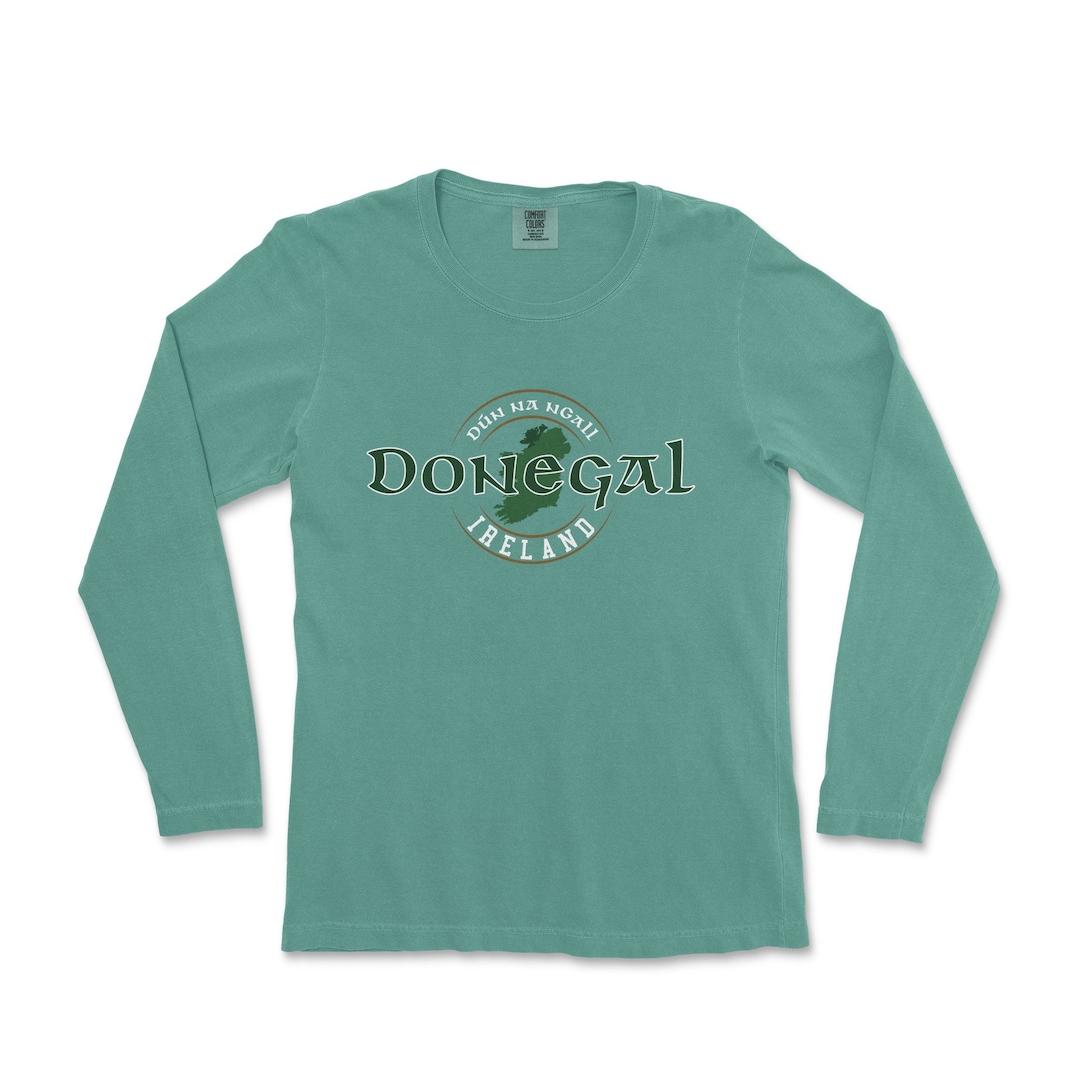 Donegal Ireland Comfort Colors Longe Sleeve Shirt - Etsy