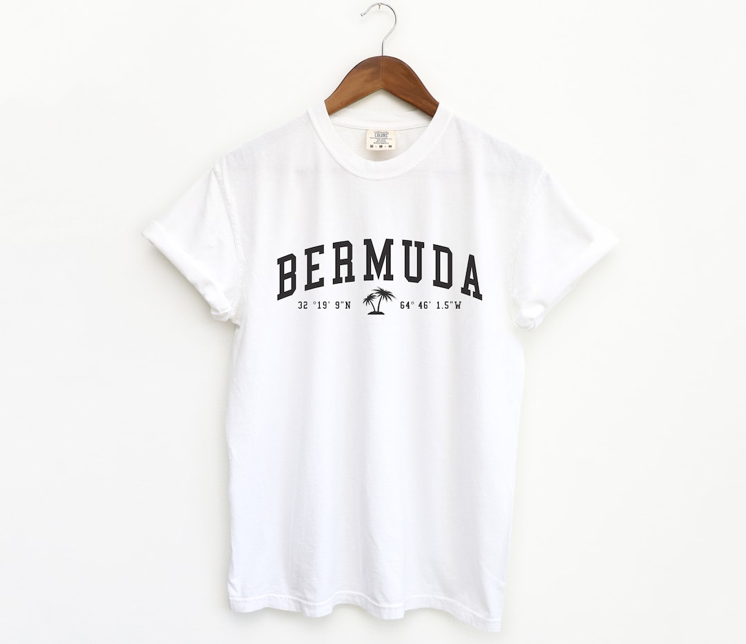 Bermuda Comfort Colors T-shirt Bermuda Shirt - Etsy