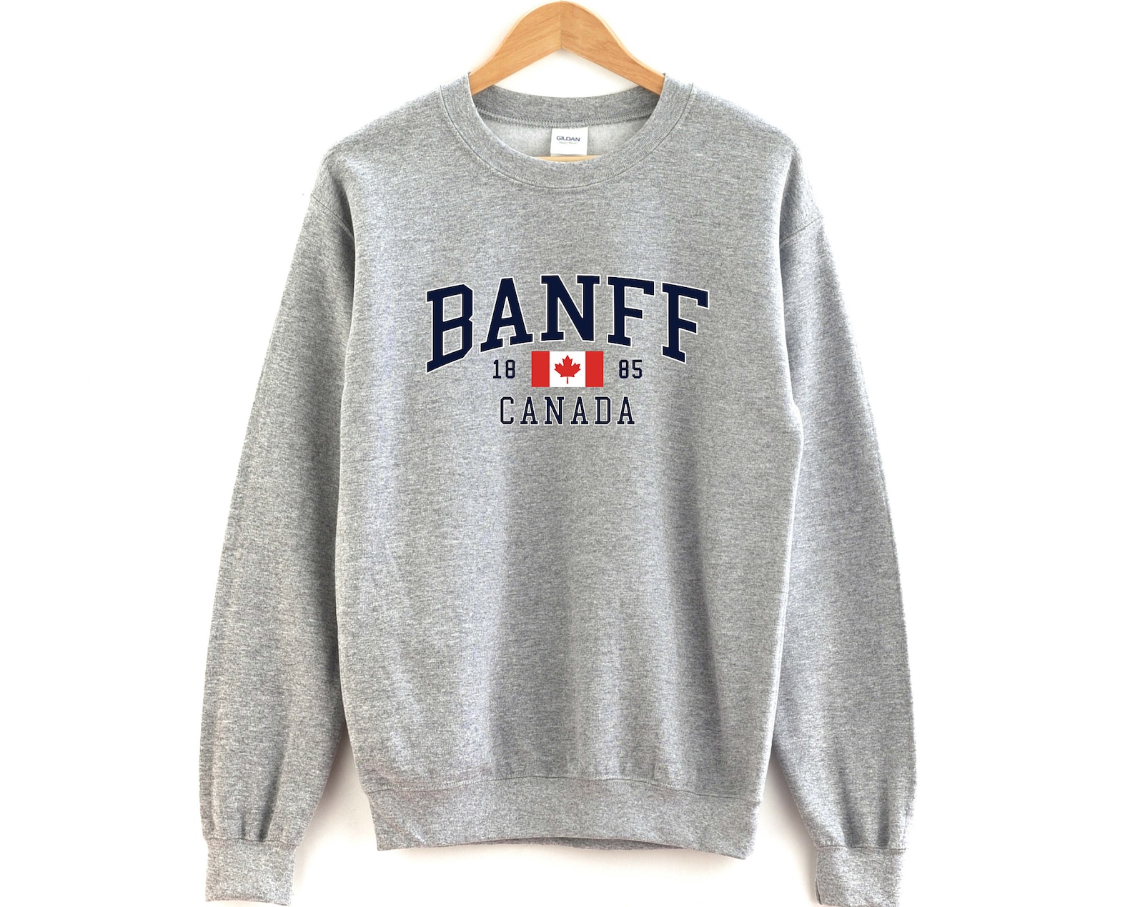 Banff Canada Sweatshirt Unisex Banff Crewneck - Etsy
