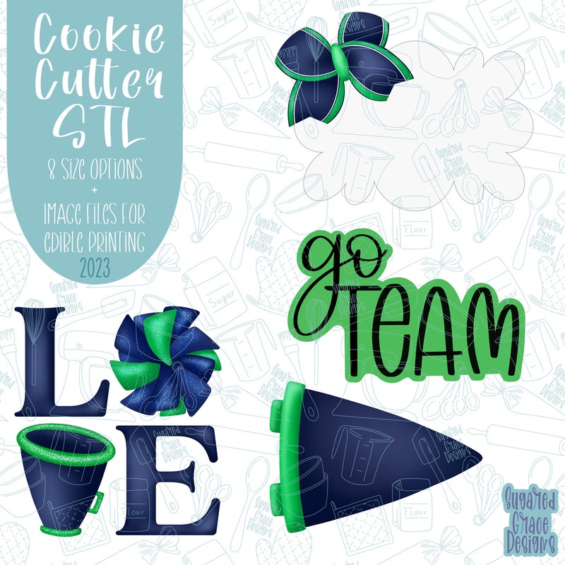 Cheerleading Cookies - Etsy