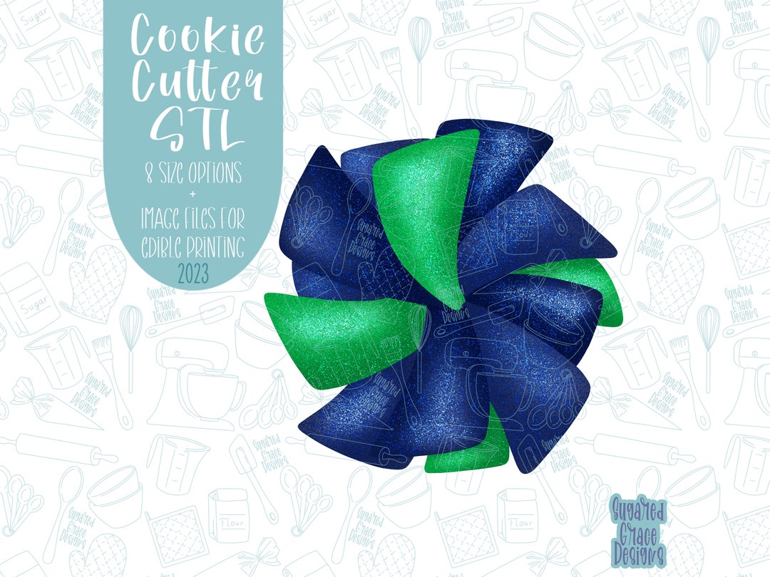 Pom Pom Cookie Cutter Stl File Set for 3d Printing With Matching ...