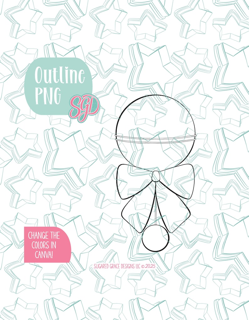 Baby Rattle Cookie Cutter STL File for 3D Printer and PNG for Edible ...