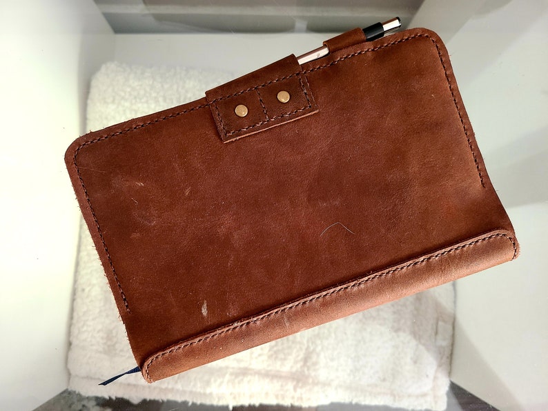 Wanderer's Leather Journal Cover PDF Pattern With Video Tutorial - Etsy ...