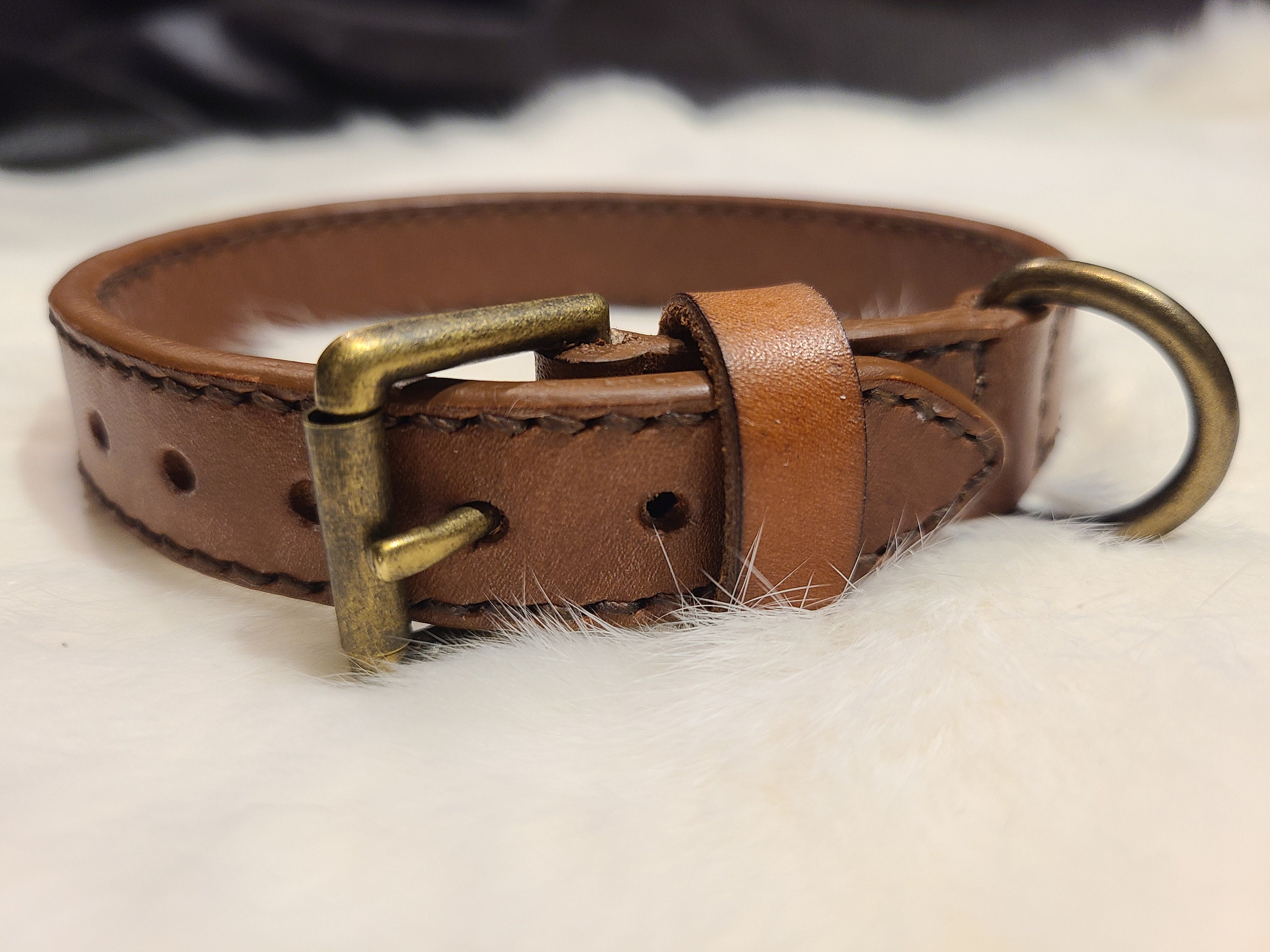 Leather Pattern Dog Collar XS XXL PDF Pattern With Video - Etsy
