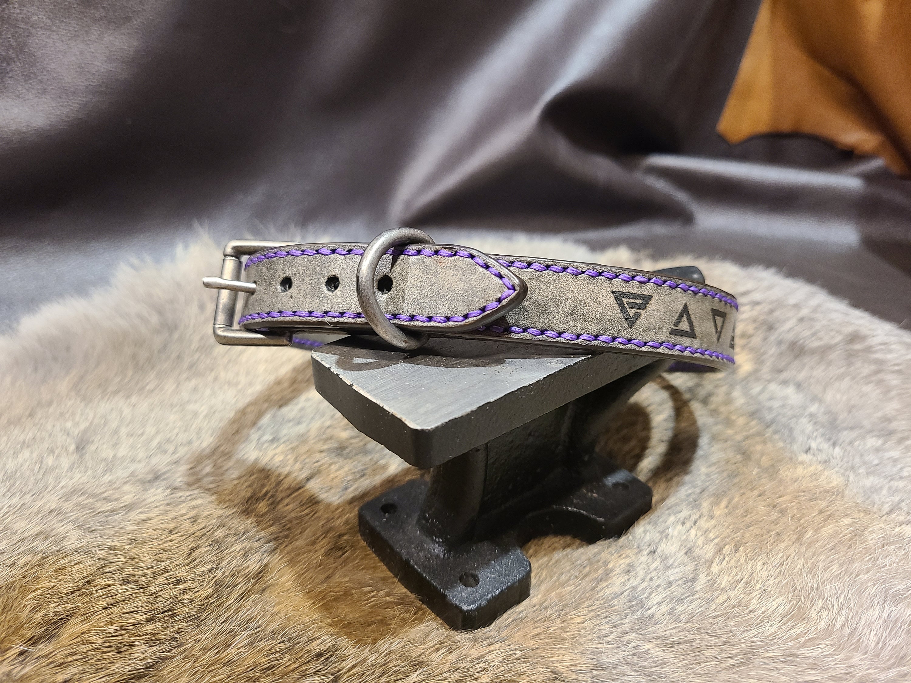Leather Pattern Dog Collar XS XXL PDF Pattern With Video - Etsy