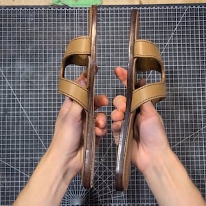 Sandal Pattern | Leather PDF Download With DIY Video Tutorial - Etsy
