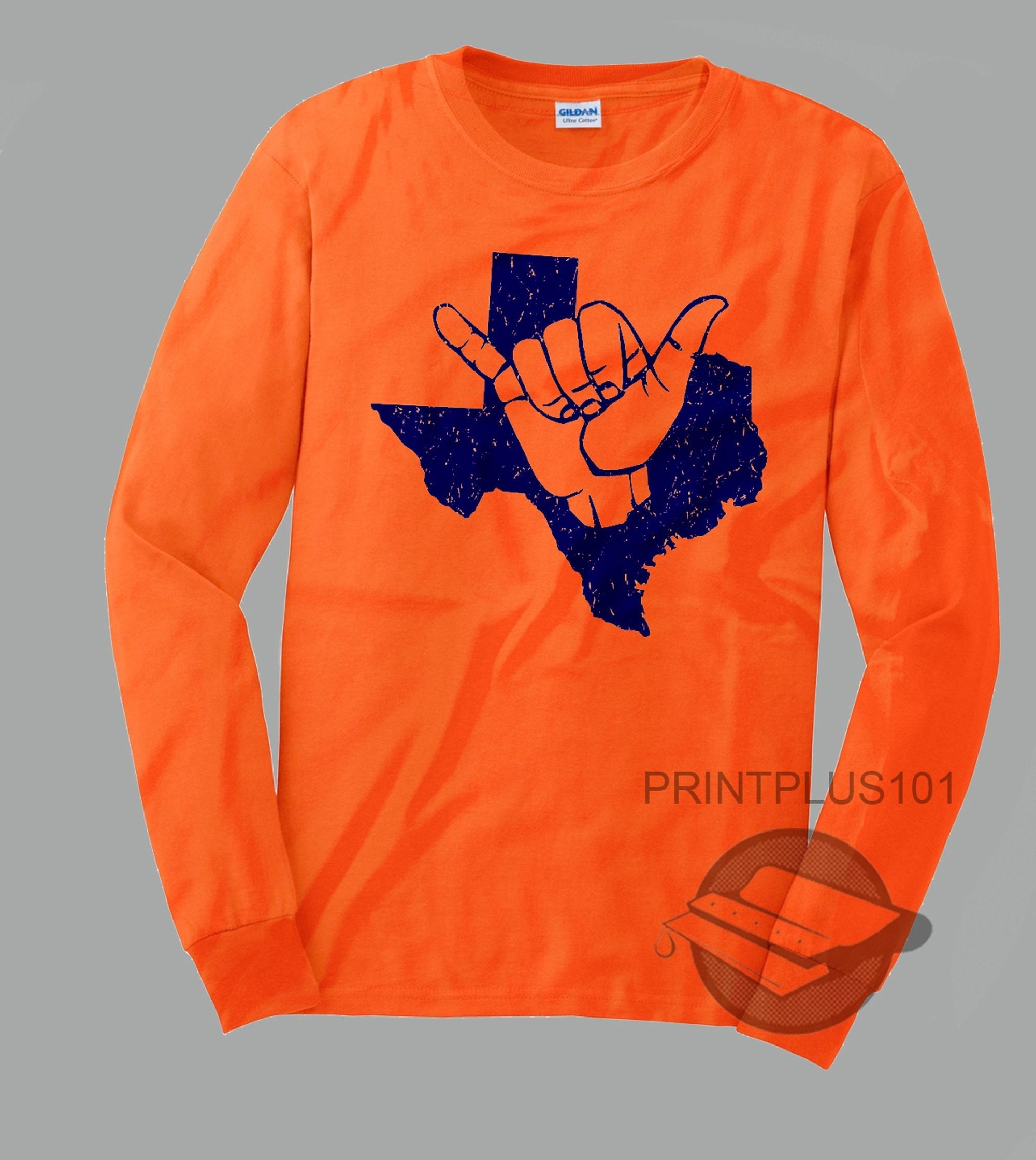 UTSA Roadrunners "birds Up" Distressed Long Sleeve T Shirt Design San ...