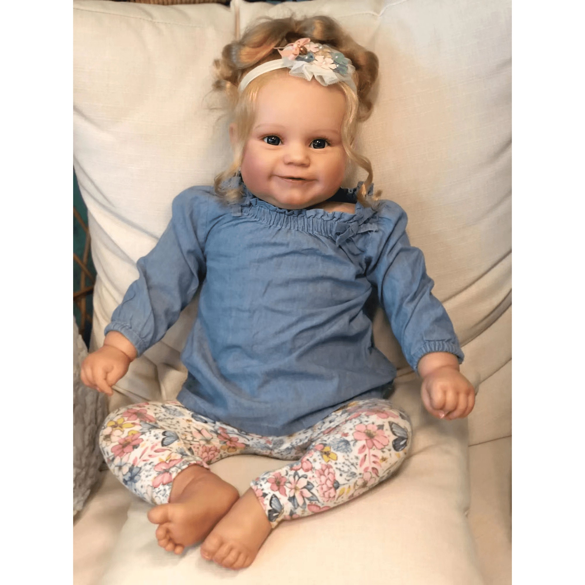 Reborn Baby Doll 24 Inch Lifelike Vinyl Realistic Baby Doll - Etsy