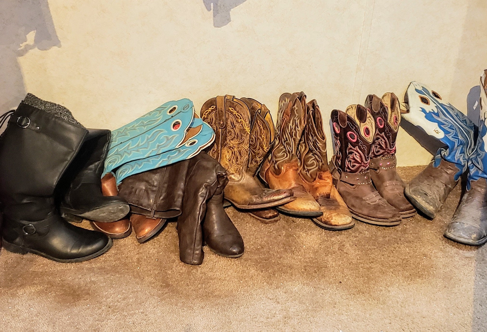 Boot Logs Brown Camo - Etsy