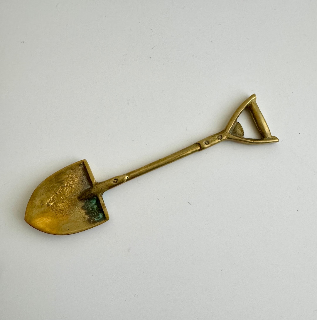 MCM Solid Brass Shovel Bottle Opener - Etsy