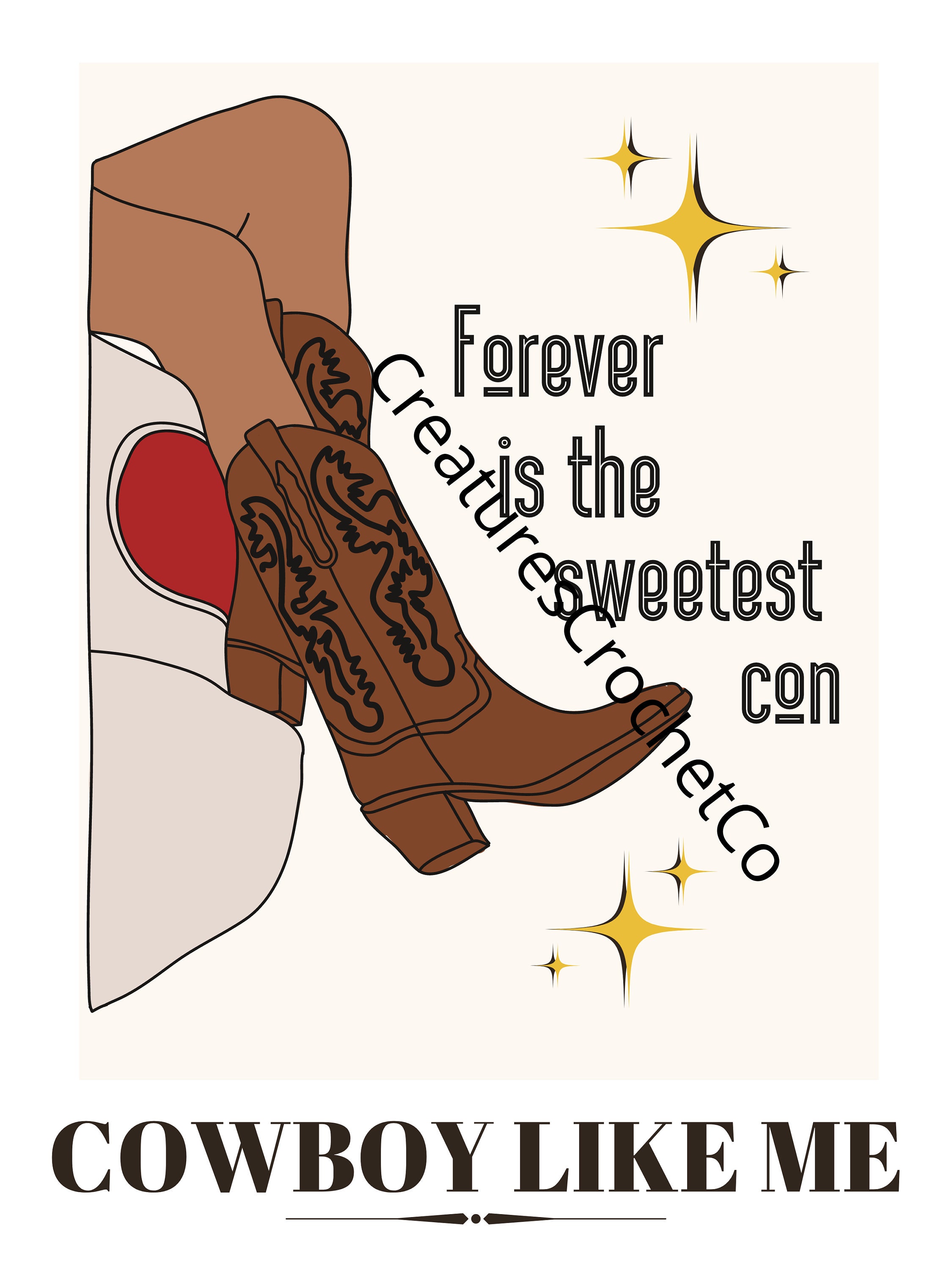 Cowboy Like Me Poster Taylor Swift Evermore Taylor's Version - Etsy