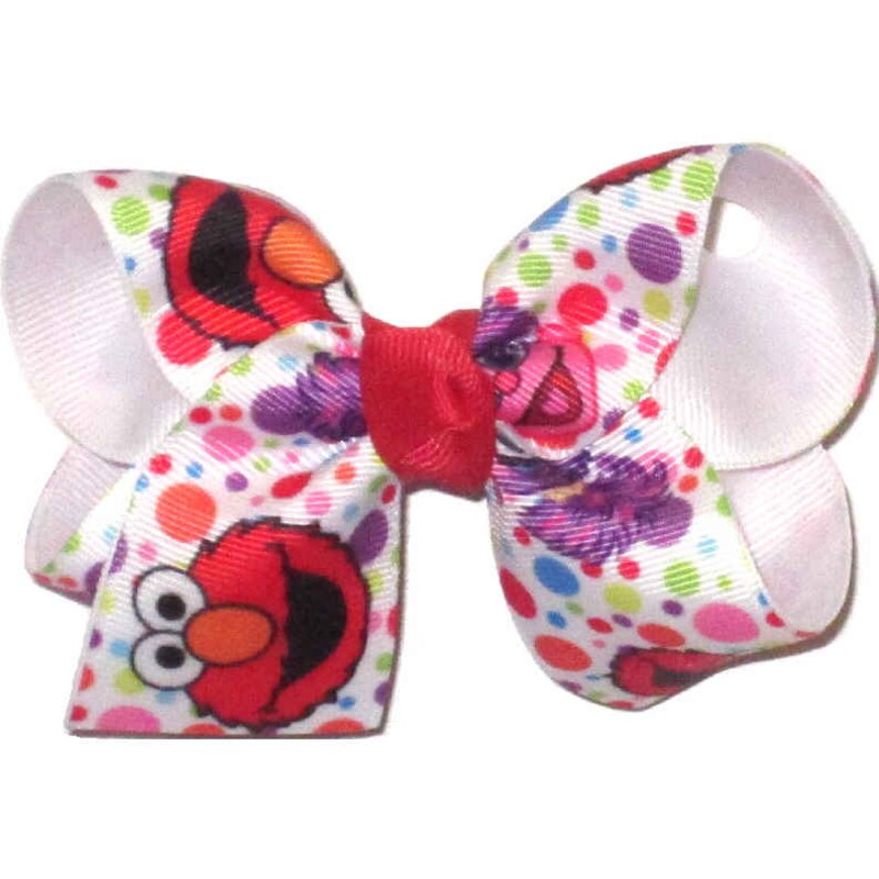 Elmo Hair Bow - Etsy
