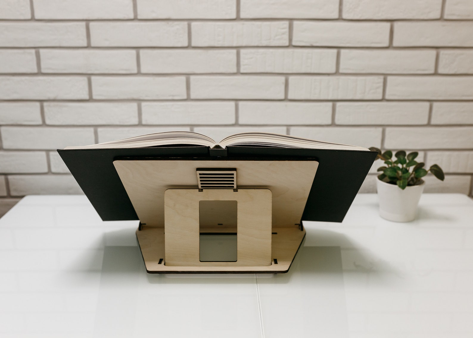 Portable Book Stand Foldable Book Rest Wooden Reading Stand | Etsy