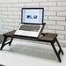 Wood Laptop Stand Adjustable Desk Folding Legs Home Office - Etsy