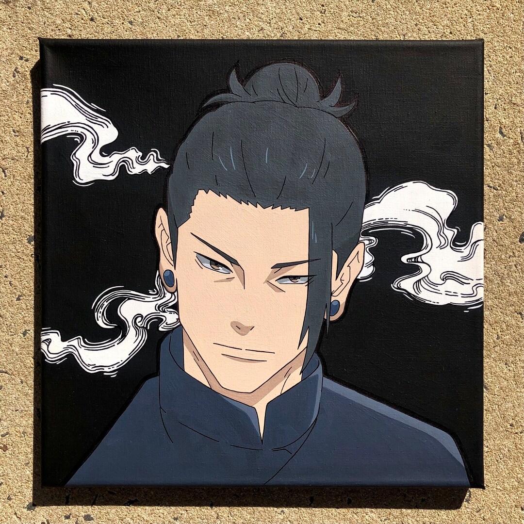 Geto Suguru Canvas Painting - Etsy