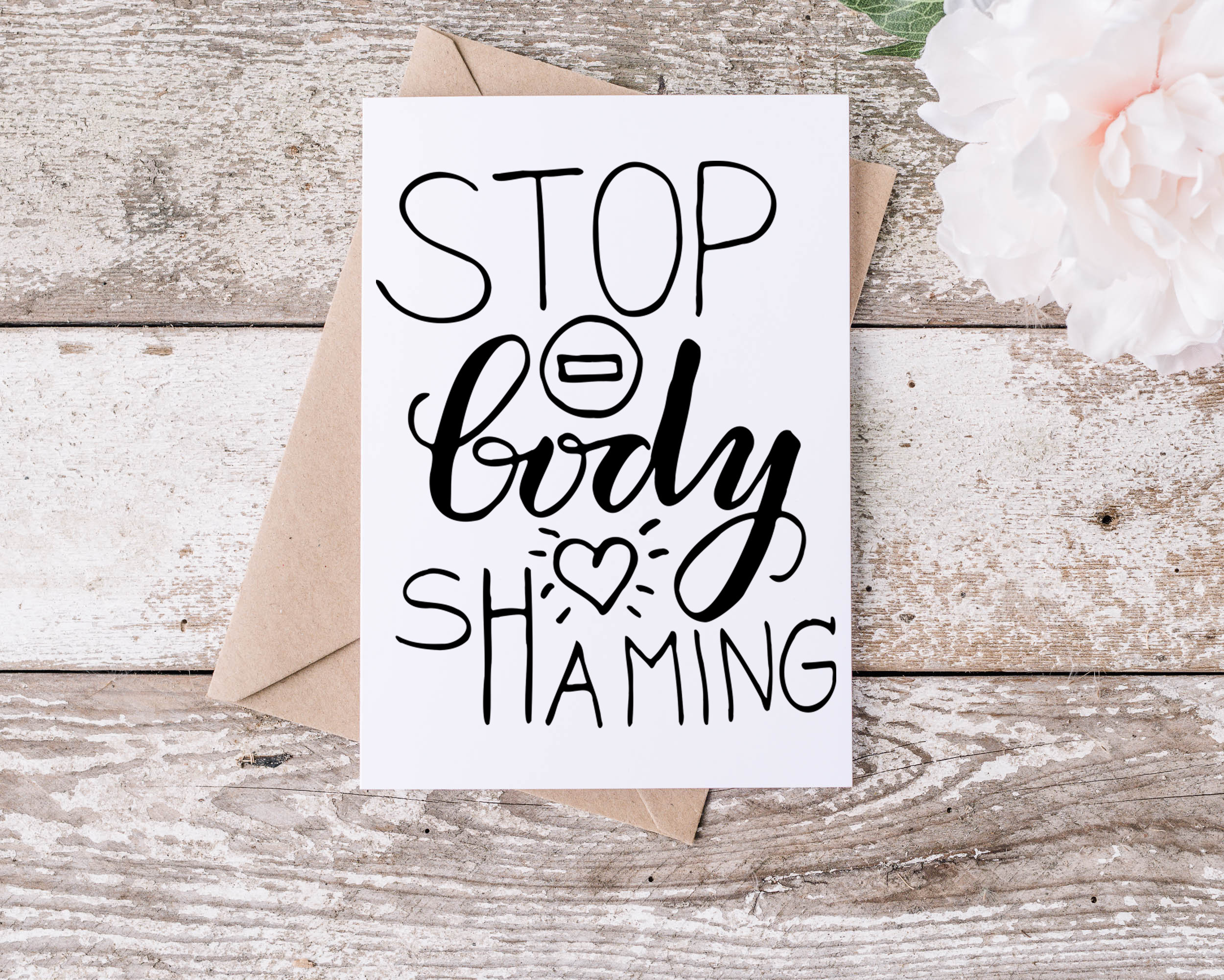 Stop Body Shaming PNG SVG, Cri Cut File, Sublimation for Shirt, Print ...