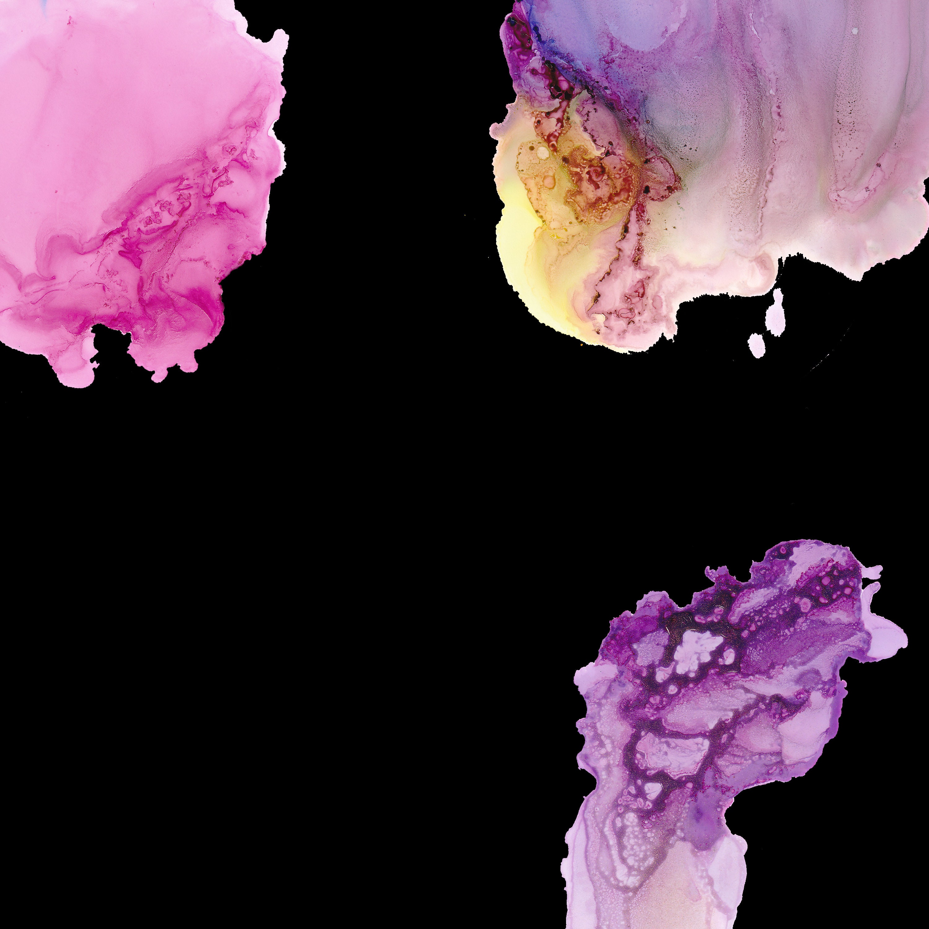 Alcohol Ink Clipart Borders Watercolor Clipart Shapes - Etsy