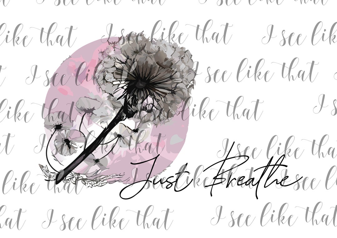 Dandelion PNG JPEG, Instant Download, Free Spirit Wall Art, Dandelion ...