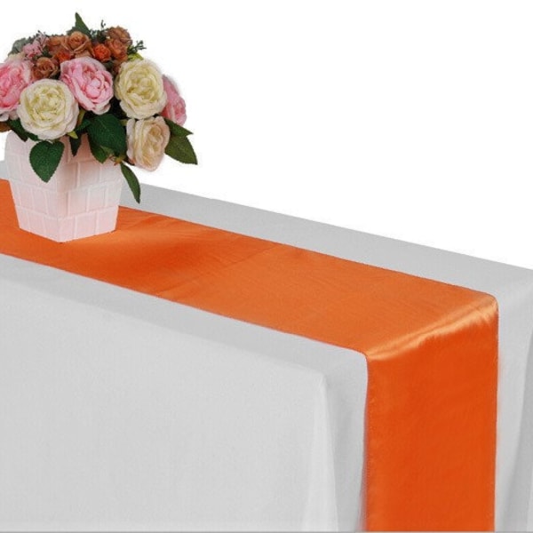 Orange Table Runner - Etsy