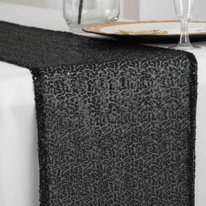 Silver Sequin Runner - Etsy