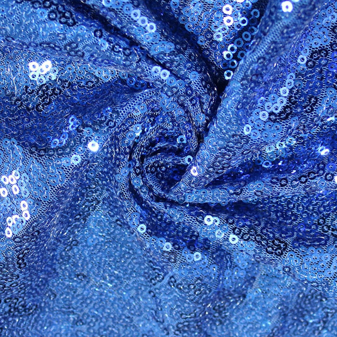 Royal Mini Sequin Fabric 52'' Wide - Etsy