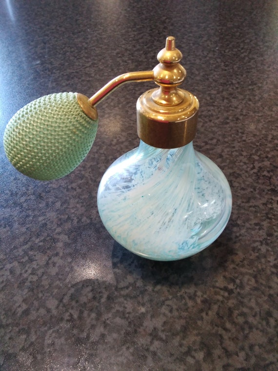 Vintage Scottish Caithness Glass Perfume Atomiser/bottle | Etsy
