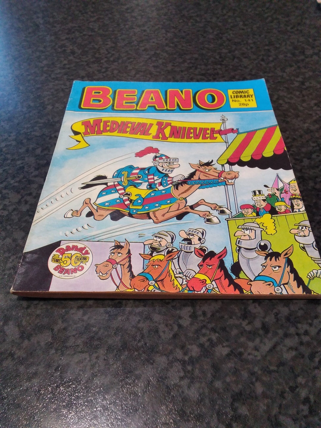 Vintage Beano Comic Library Mini Cartoon Book 1988 - Etsy