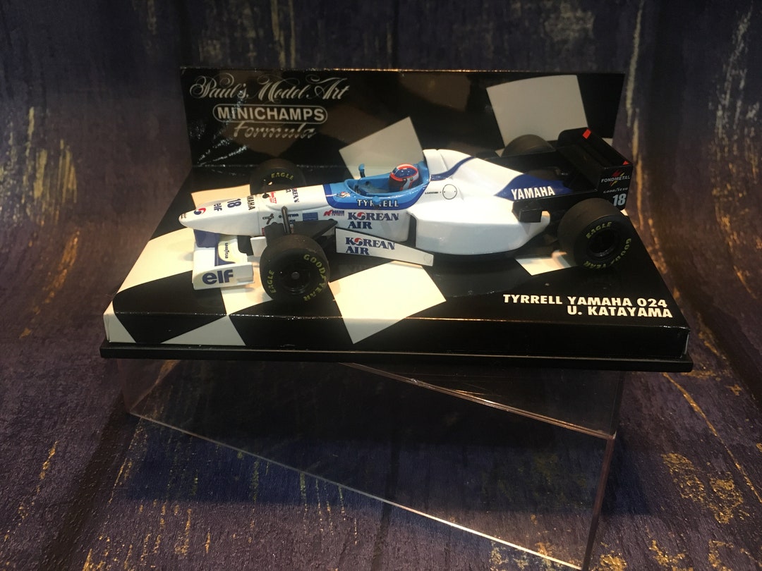 Ukyo Katayama Collectable F1 Racing Car // Tyrrell Yamaha 024 1996 - Etsy
