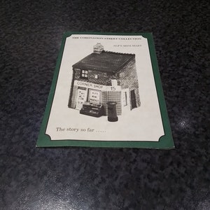 Coronation Street Collection 'alfs Mini Mart/the Corner Shop no.15 by ...