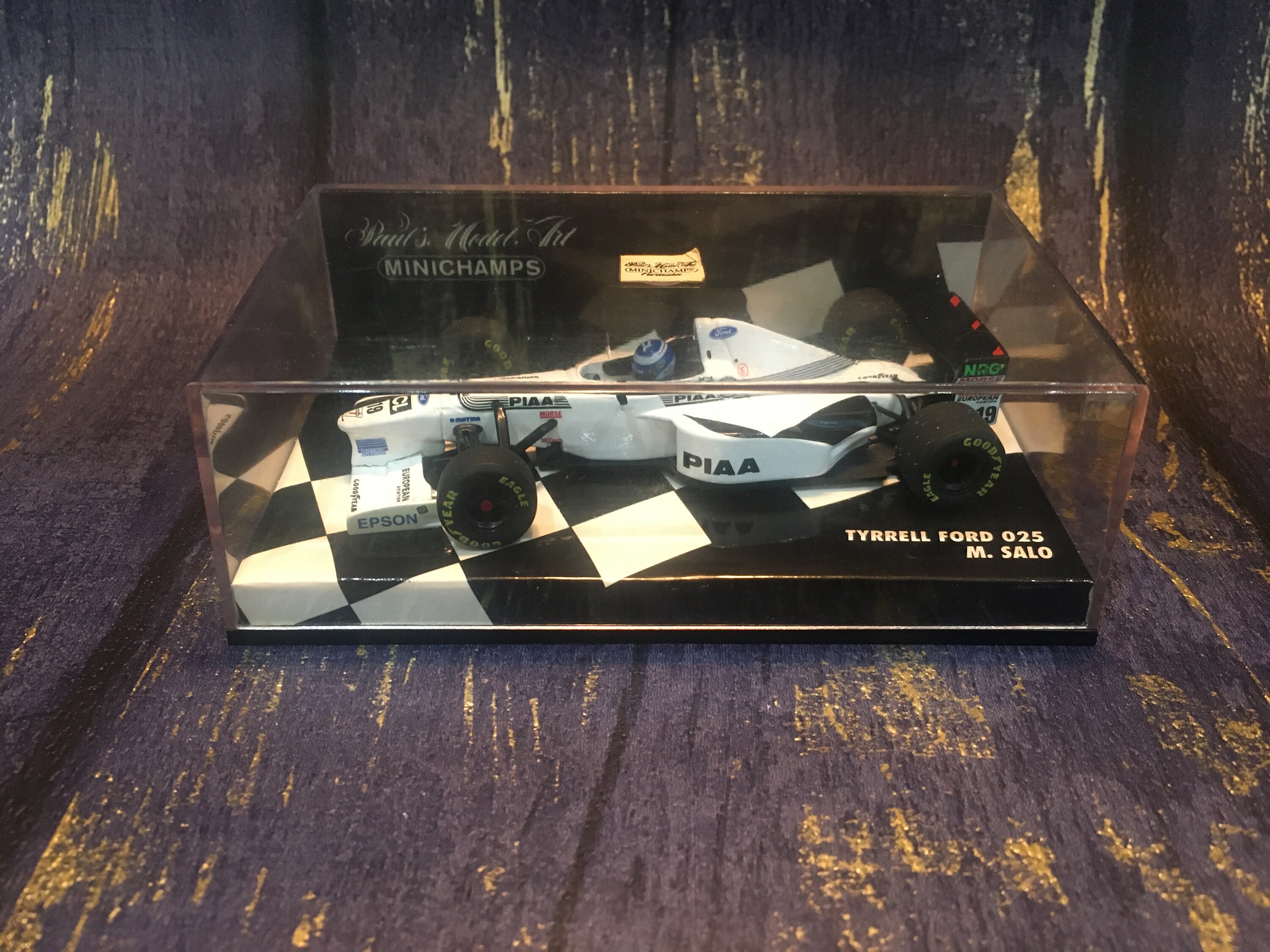 Mika Salo Collectable F1 Racing Car // Tyrell Ford 025 1997 - Etsy