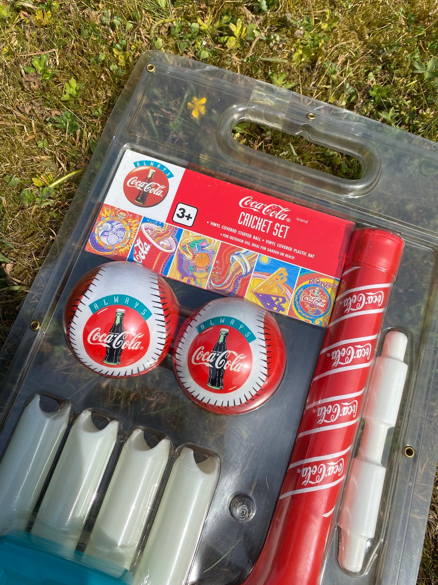 Vintage 1998 Official Coca Cola Cricket Set // Coke, American Beverage ...