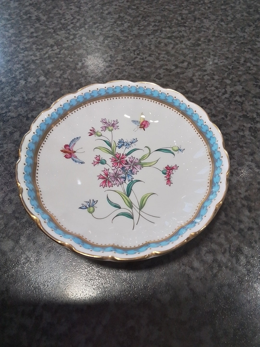 Vintage Spode Fine Bone China Trapnell Pin / Trinket Dish - Etsy