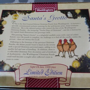 Vintage Collectable Ltd Edition Waddingtons 'santas Grotto' Super De ...