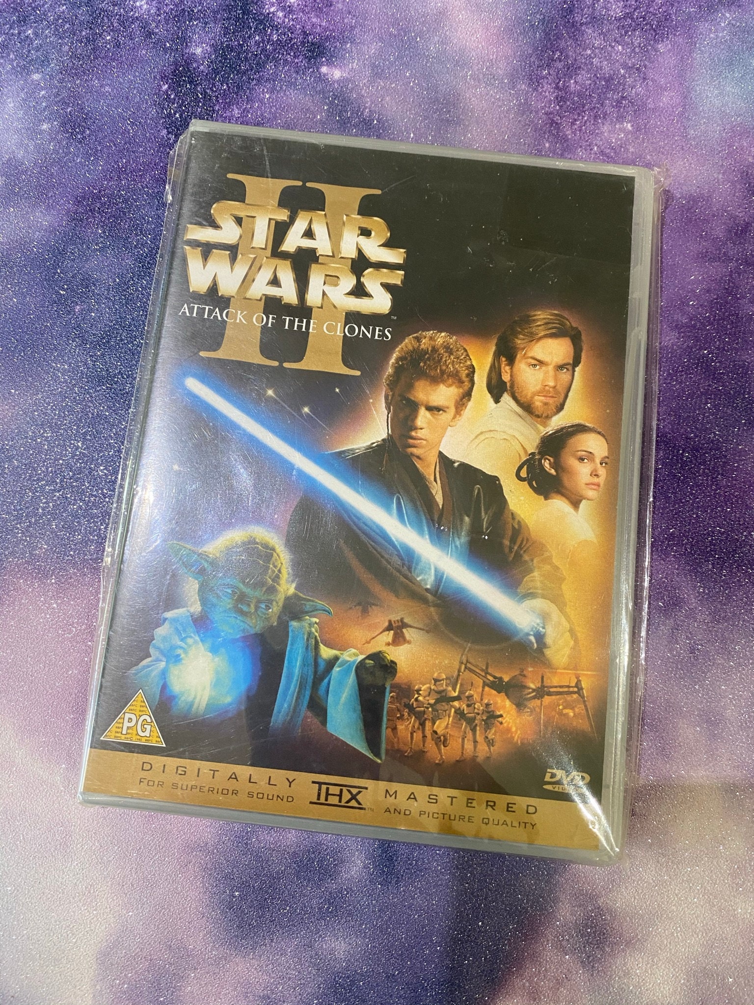 Star Wars Attack Of The Clones Dvd