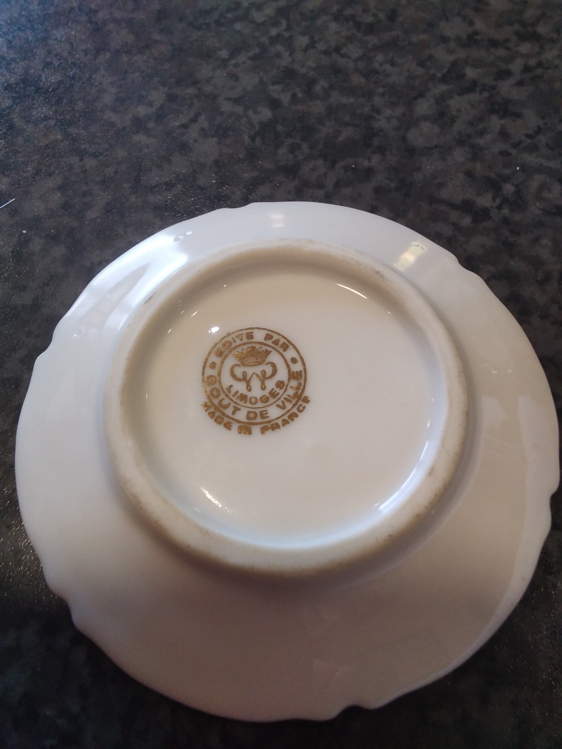 Edite Par Gout De Ville Limoges French Fine Porcelain 3 Inch Miniature ...