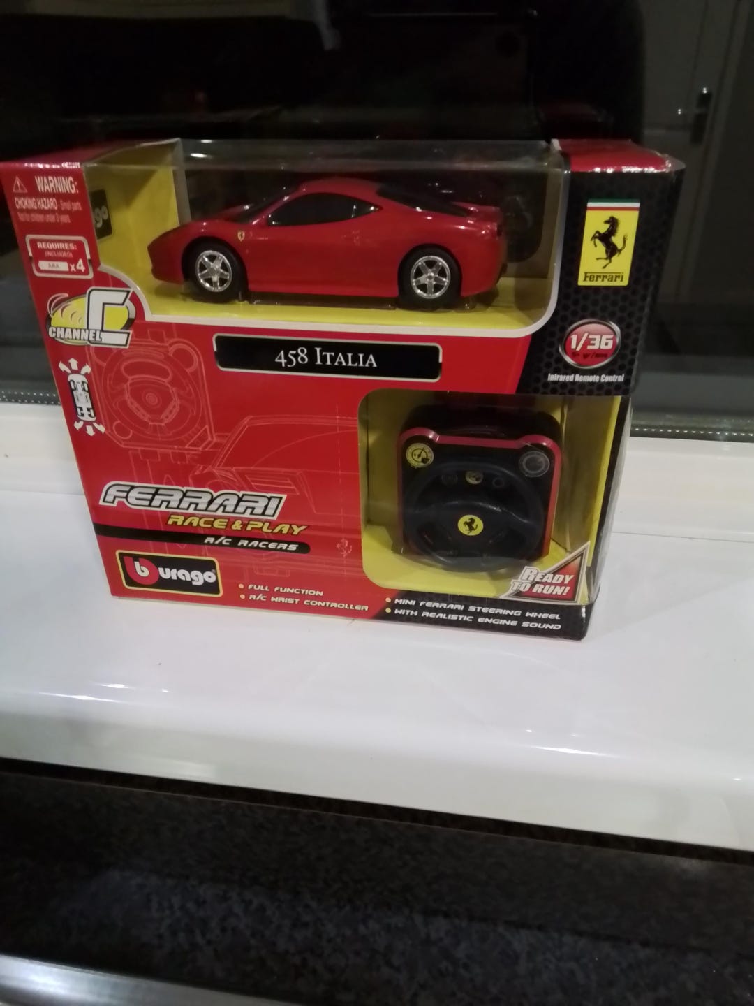 Burago Ferrari Remote Control Wrist Racer - Etsy