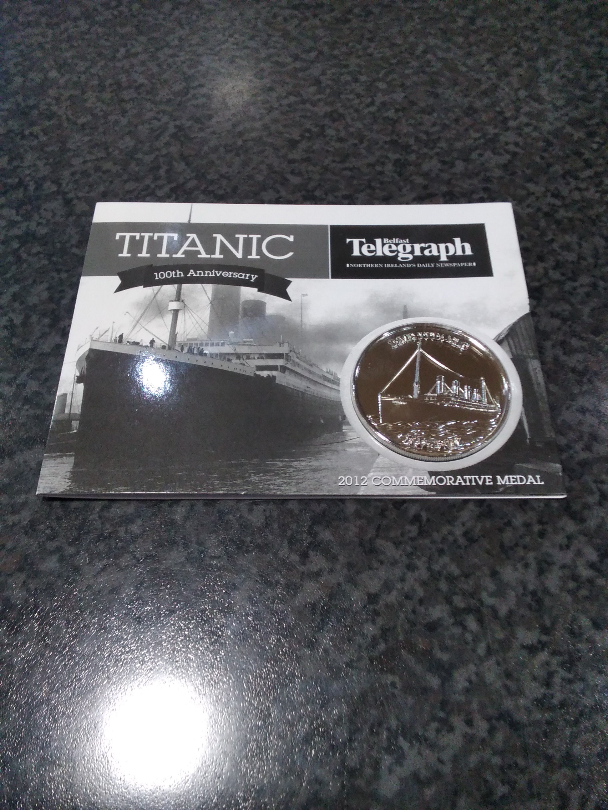 RMS Titanic Anniversary Commemorative Medal - Etsy RMS Titanic Anniversary Commemorative Medal - Etsy