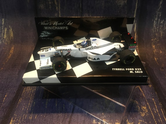 Mika Salo Collectable F1 Racing Car // Tyrell Ford 025 1997 | Etsy