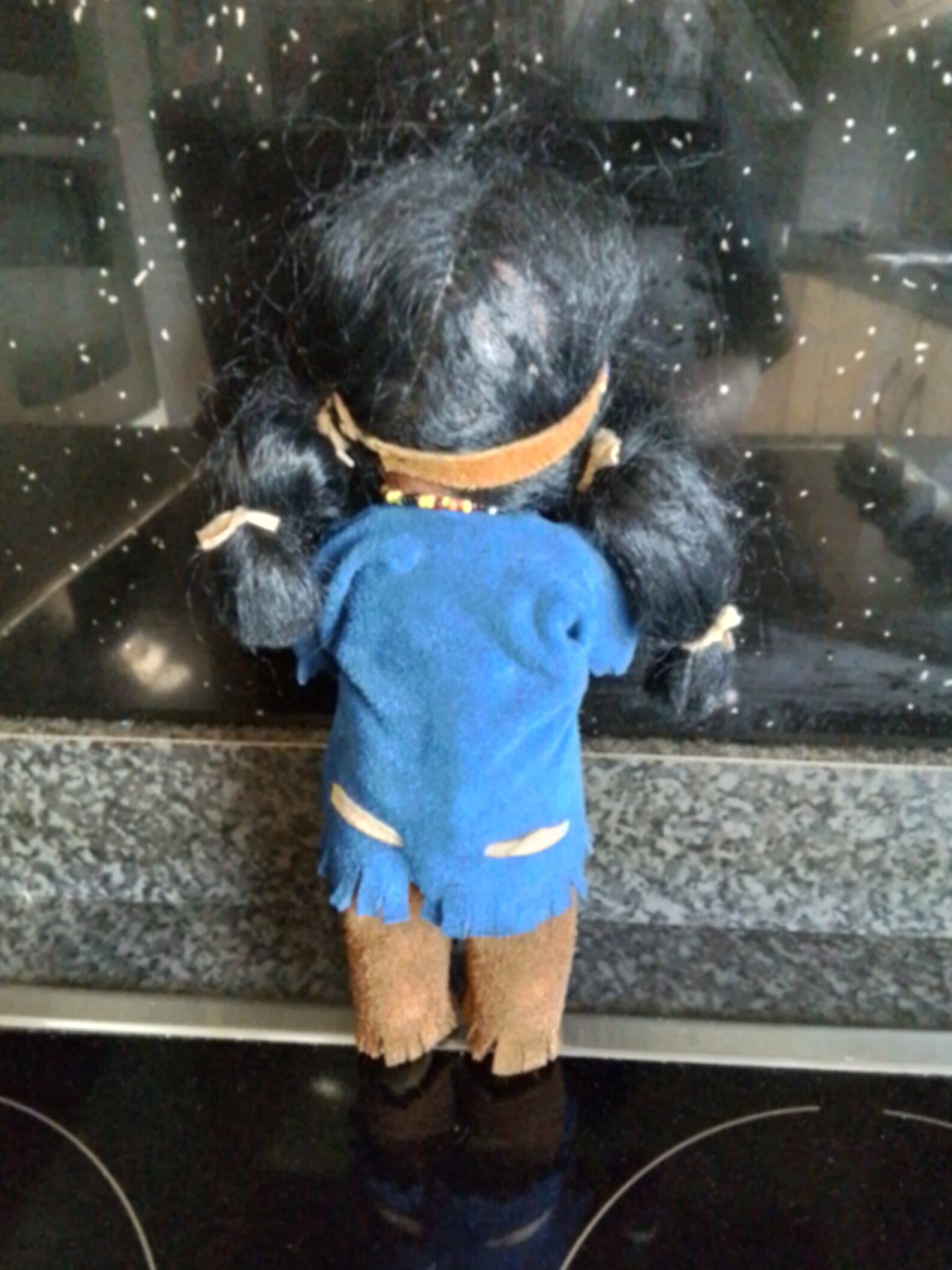 Vintage Carlson Native American Apache Doll Wearing Stunning Handmade ...