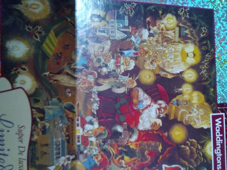 Vintage Collectable Ltd Edition Waddingtons 'santas Grotto' Super De ...