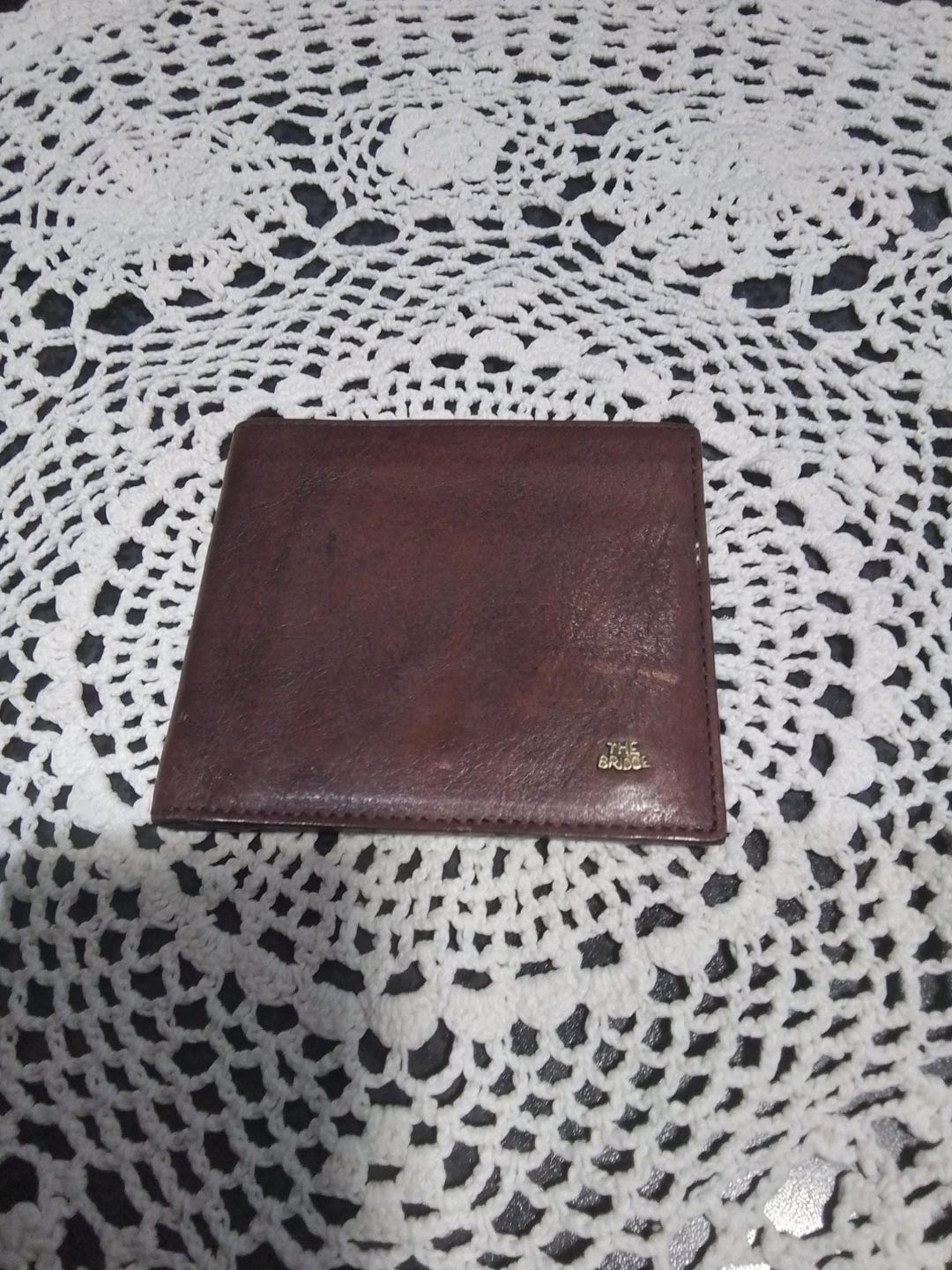 Vintage 'the Bridge' Pelletterie Ll Ponte Genuine Leather Made in Italy ...