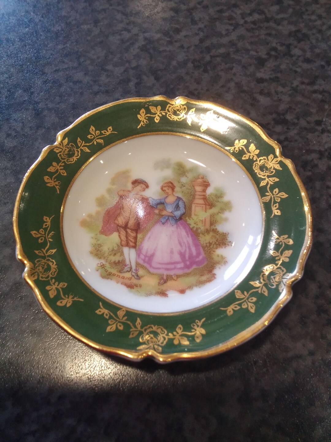 Edite Par Gout De Ville Limoges French Fine Porcelain 3 Inch Miniature ...