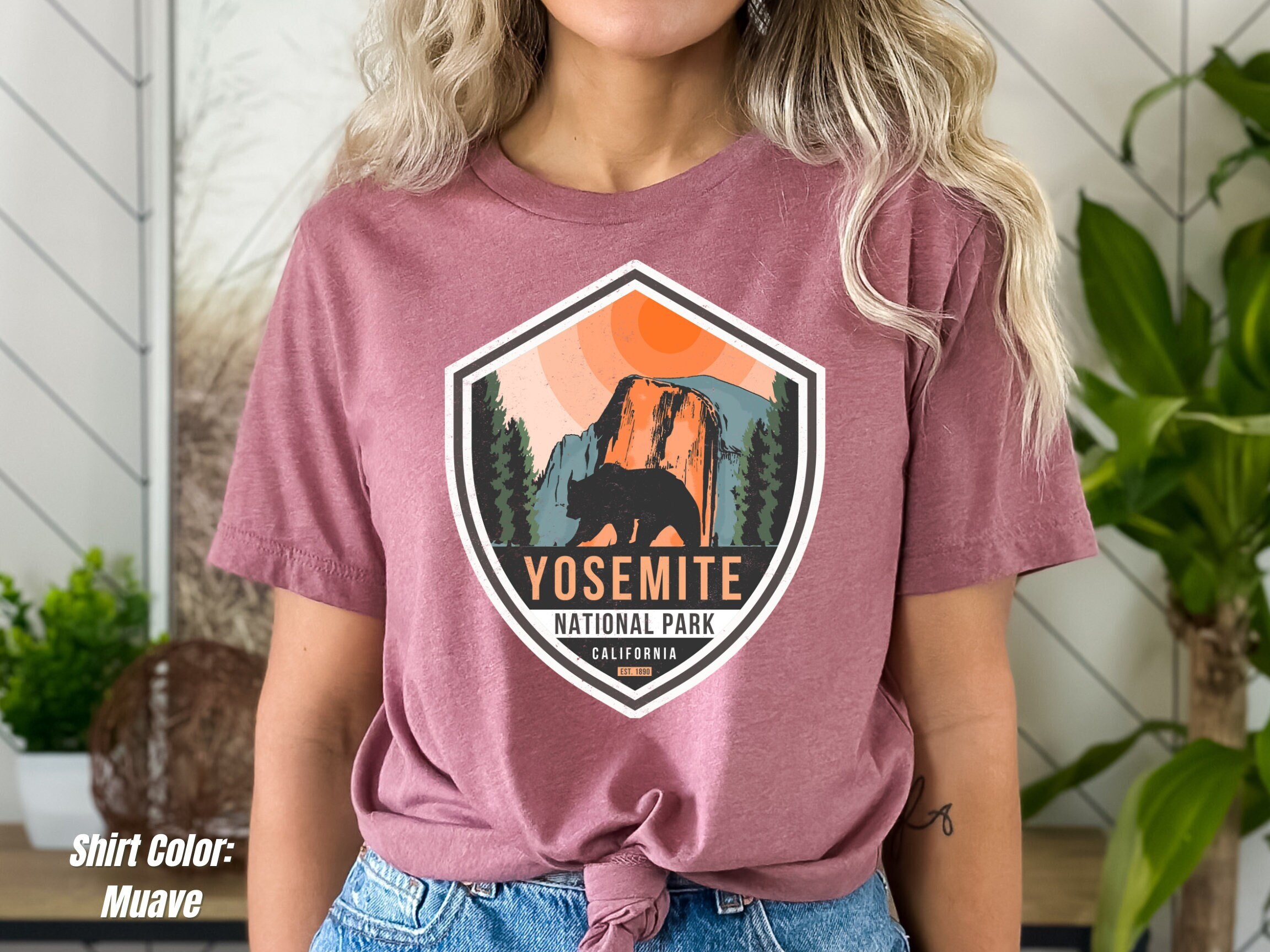 Yosemite National Park Shirt, Travel Shirt, California Shirt, National ...