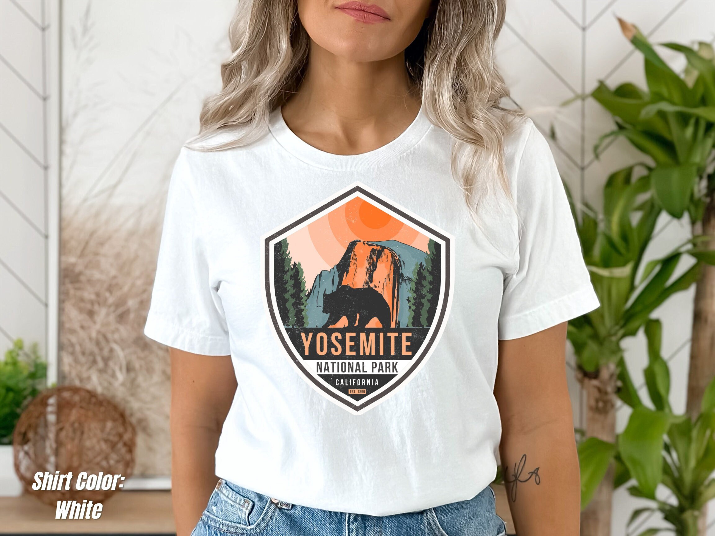 Yosemite National Park Shirt, Travel Shirt, California Shirt, National ...
