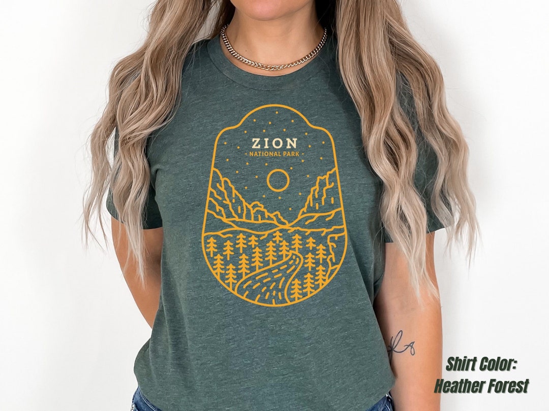 Zion National Park, Zion Shirt, Travel Shirt, National Park T-shirt ...